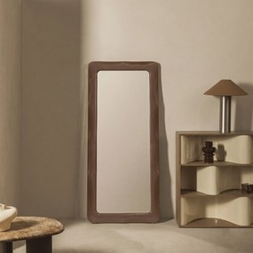 Nástěnné zrcadlo Noelle 180x80 cm moka