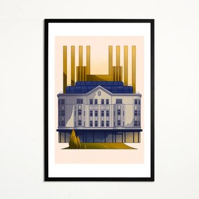 Marek Kulhavý | Mára Čmára Marek Kulhavý | Ostrava 1 Rám: Černý, Velikost: 100 x 70 cm