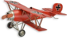 Plechový model letadla Red Baron