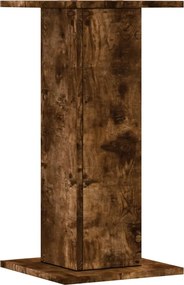 Stojany na rostliny 2 ks kouřový dub 30 x 30 x 60 cm kompozit 3307859