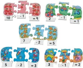 Just Jigsaws 791 Odčítání - dřevěné puzzle 30 dílů / od 3 let
