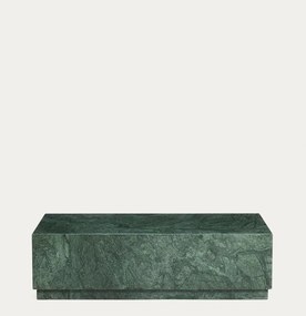 Zelený mramorový konferenční stolek 50x100 cm Sorein – Kave Home