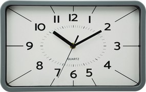 XXXLutz NÁSTĚNNÉ HODINY šedá 32,5/20,5 cm Ambia Home - Nástěnné hodiny - 0090070104