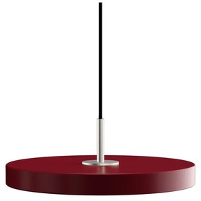 Červené LED závěsné svítidlo s kovovým stínidlem ø 31 cm Asteria Mini – UMAGE