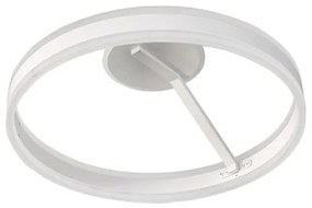 LED Stmívatelný přisazený lustr LED/86W/230V 3000-6500K bílá + dálkové ovládání