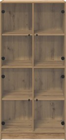 Vysoký bufet Artisanový dub 68 x 37 x 142 cm Kompozitní dřevo 3402630