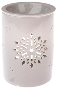 Šedá porcelánová aromalampa Dakls, výška 12,2 cm