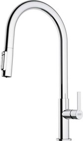 Franke Maris - Dřezová baterie FG 3660.031 s filtrační funkcí a výsuvnou sprškou, chrom 120.0730.870