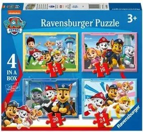 Ravensburger - Puzzle - Tlapková patrola 4v1 / 12+16+20+24 dílků / od