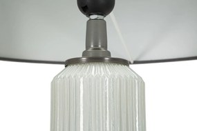 Stojací lampa Bright 164 cm šedá/bílá