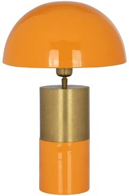 OnaDnes -20% Oranžová kovová stolní lampa Richmond Twilla