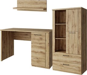 Kancelářská sestava 2.0 m dub navarra Doorset
