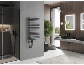 Mexen Neptun, elektrické topné těleso 900 x 500 mm, 600 W, černá, W101-0900-500-2600-70
