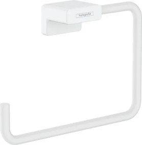 Hansgrohe AddStoris, kruh na ručník, matná bílá, HAN-41754700