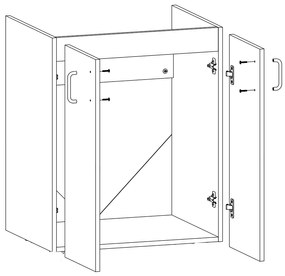Sycylia | dolní skříňka D60Z pod dřez | andersen