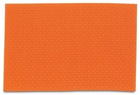 KELA Prostírání PLATO, polyvinyl, oranžové 45x30cm KL-11367