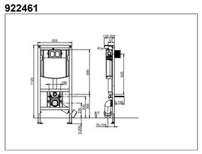 Villeroy & Boch Villeroy &amp; Boch : WC set - Instalační systém ViConnect, tlačítko bílé, závěsné WC, sedátko se SoftClose poklopem, bílá SET1