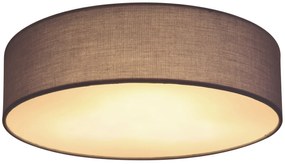 GLOBO Stropní moderní LED osvětlení SANNA, 3xE27, 15W, 40cm, kulaté, antracitové 15585D