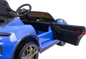 Ramiz Porsche Taycan Turbo S modré autíčko