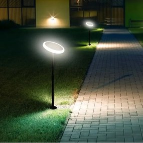 LED Nastavitelná solární lampa GARDEN LED/8W/5V 60-129 cm 4000K IP65 2000 mAh