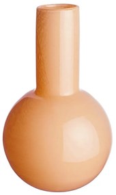 Butlers CANDY Váza 30 cm - sv. oranžová