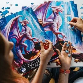 Trefl - Puzzle - Premium Plus Fantasy Collection: Poklad / 1000 dílků
