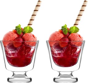 Poháry na zmrzlinu v sadě 2 ks 250 ml Soho – Vialli Design