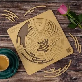 EscapeWelt Dřevěné puzzle Labyrint / Obtížnost: vysoká / od 14 let