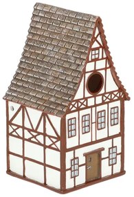 Ptačí budka FRAMING HOUSE bílá, 25cm