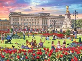 Ravensburger Puzzle Královské rezidence, Velká Británie / 4x500 dílků