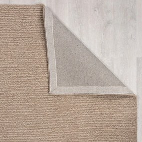 Béžový ručně tkaný vlněný koberec 160x230 cm Harris Boucle – Flair Rugs