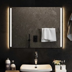 Koupelnové zrcadlo s LED osvětlením 80 x 60 cm 151749