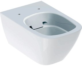 GEBERIT Smyle Square - Závěsné WC s hlubokým splachováním, uzavřený tvar, Rimfree 500.208.01.1