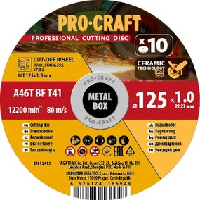 Procraft YCD125x1.0b