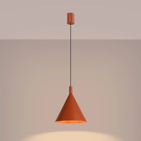 Sollux Lighting Závěsné svítidlo NOX 25 okrově červené