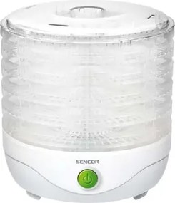 SENCOR SFD 750WH bílá / Sušička ovoce / 250 W / Průměr síta: 23 cm