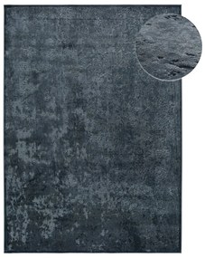 Modrý koberec z viskózy Universal Margot Azul, 140 x 200 cm