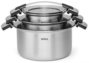 WOLL Concept Pro set 3 hrnců s poklicí (116CO/120CO /124CO)