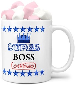 Hrnek Super boss (Náplň hrníčku: Marshmallow)