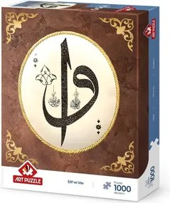 ART PUZZLE 41008 Puzzle Elif ve Vav / 1000 dílků / od 15 let