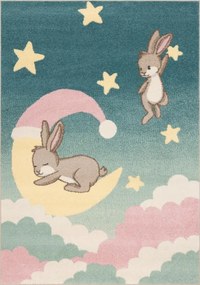Dywan Agnella Funky Top Sweet Dreams modrý