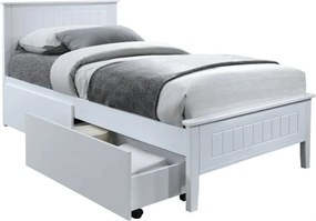 Postel 90x200, bílá, MIDEA Kondela 0000252399