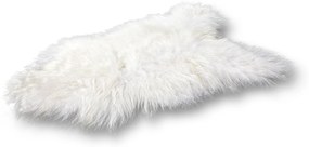 Wooline kožešina sibiřská ovce Iceland 85 x 60 cm bílá