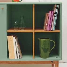 Zelená lakovaná komoda Tom Tailor Color Living 118 x 40 cm