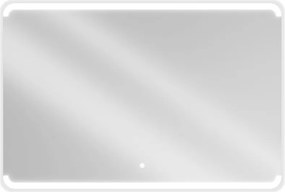 Mexen Nida osvětlené koupelnové zrcadlo 120 x 80 cm, LED 6000K, anti-fog - 9806-120-080-611-00