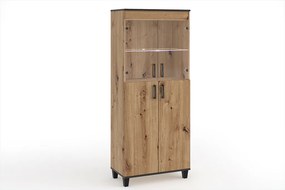 ADRK Furniture Vitrína Pola 05 ADRK-SHC-POL-05-ART