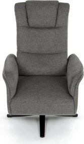 Polohovací křeslo šedé, elektrické TV-C5590 GREY2