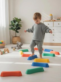Sinsay - Senzorická dráha – balanční kameny 6 ks - vícebarevná