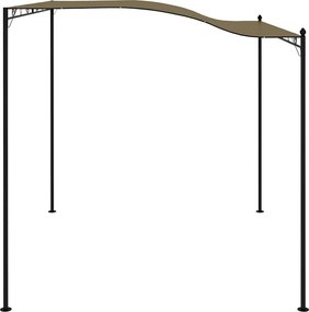 Stínící markýza 3 x 2,4 m taupe 180 g/m² 312216