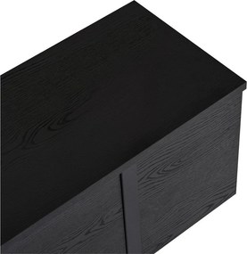 Černý TV stolek 180x50x30 cm Onera – Kalune Design
